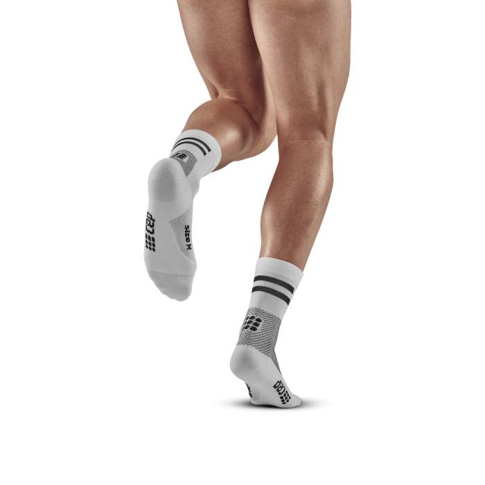 Training Socks Mid Cut Unisex White